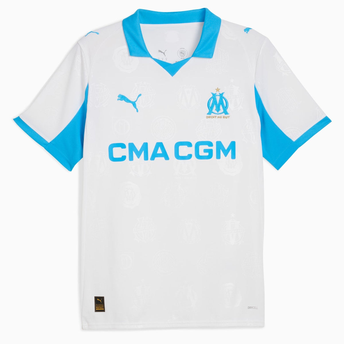 Olympique de Marseille 2025/26 Men's Home Jersey – Planète Foot