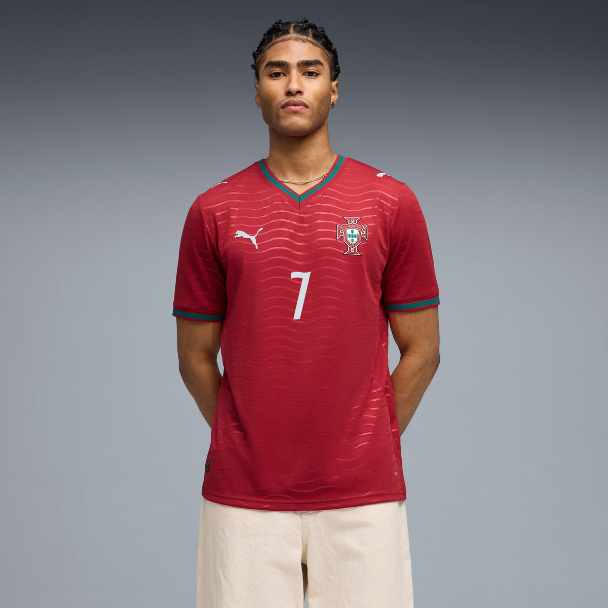 Portugal 26 RONALDO #7 Men's Home Jersey – Planète Foot