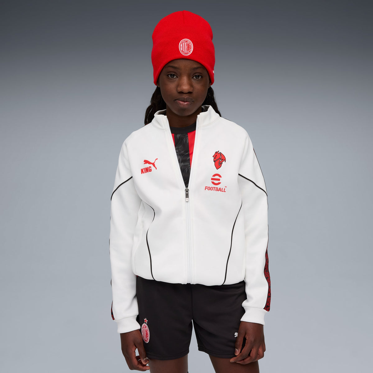 AC Milan 2025/26 Youth KING Anthem Jacket – Planète Foot