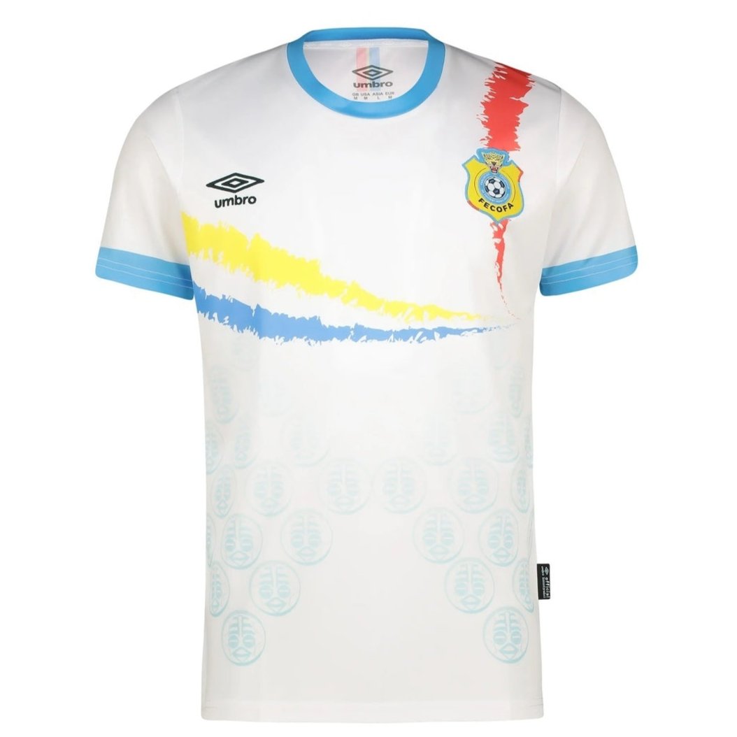 Congo DR FECOFA 2023/24 Men's Away Jersey – Planète Foot